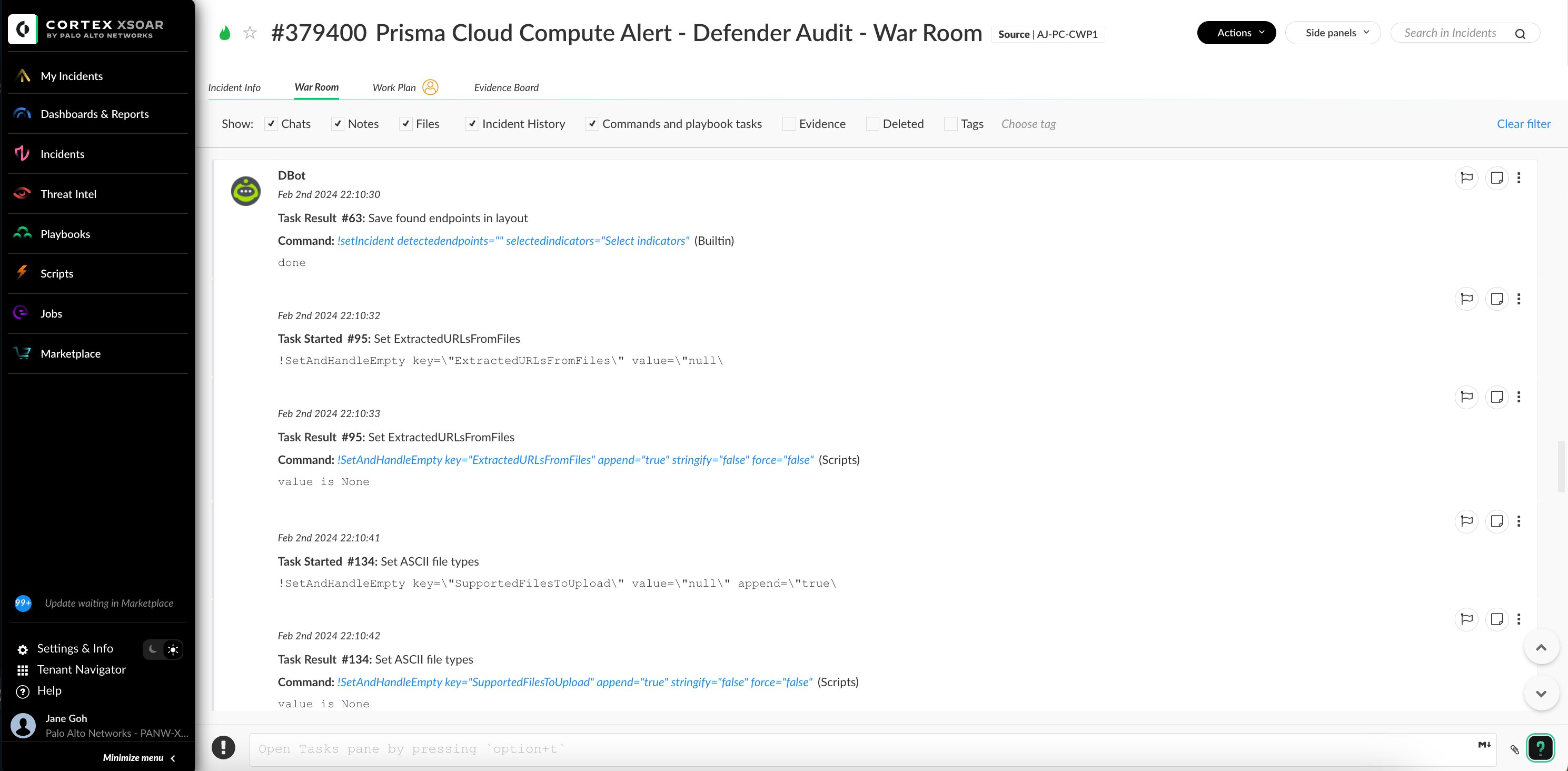 Cortex XSOAR Para Servicios De Seguridad Administrados Palo Alto Networks